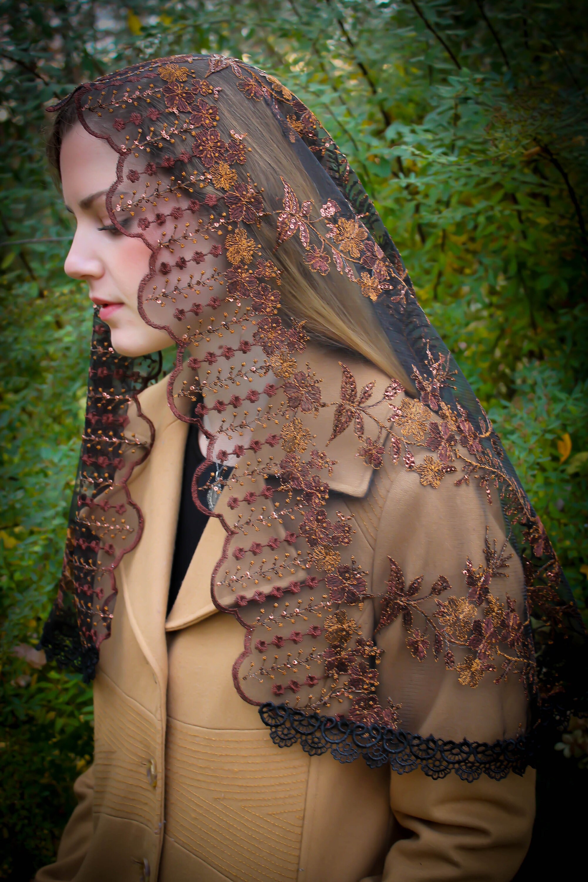 Evintage Veils~ READY TO SHIP Traditional Catholic Lovely Vintage ...
