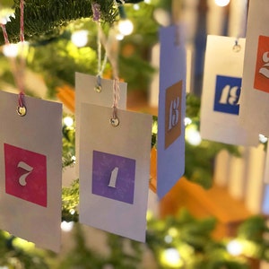 Deluxe Complete Set of Printed CHRISTMAS ACTIVITY & Advent Calendar ...