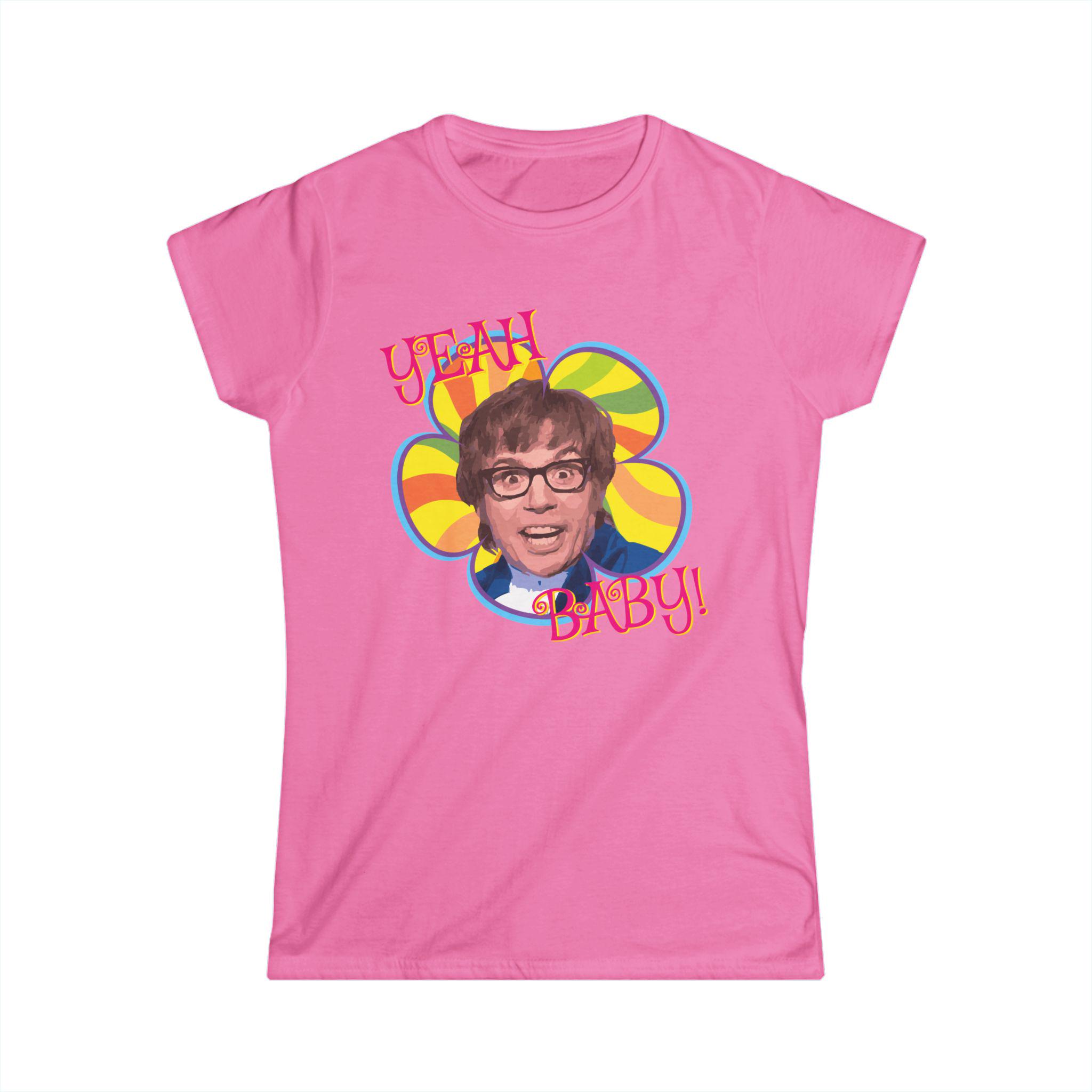 Austin Powers - Yeah Baby! - Groovy Movie Retro T-shirt - Women's ...