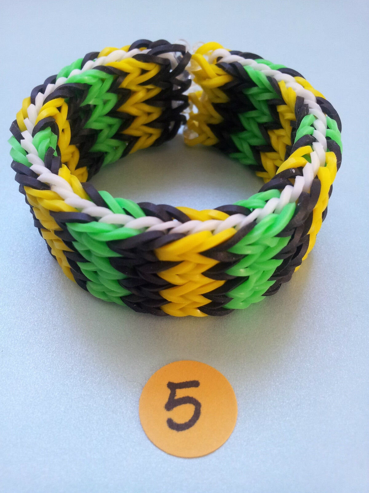 Rainbow Loom Rubber Band Bracelet - Quadruple Fishtail, Pick or Custom ...