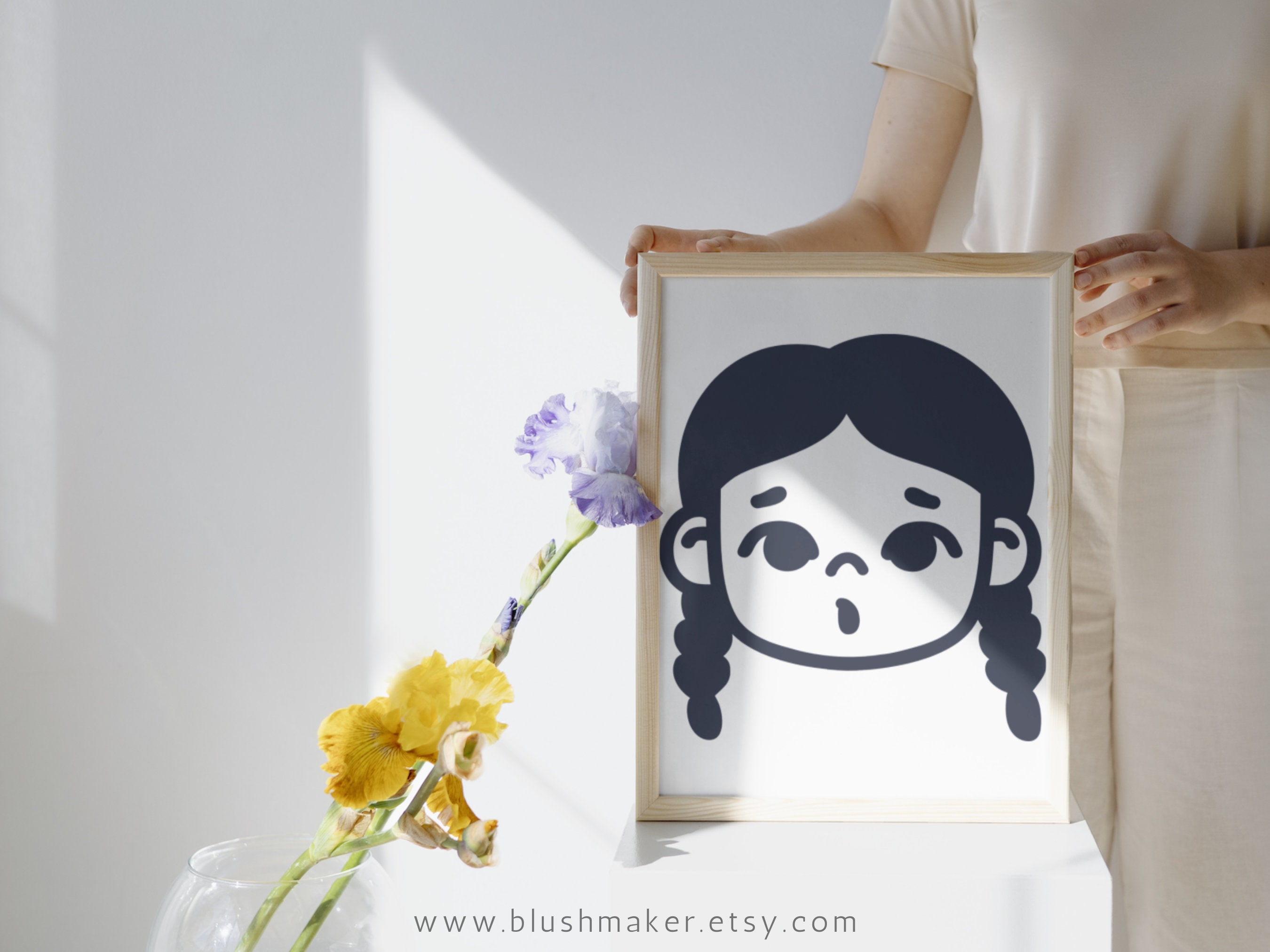 30 Cartoon Avatar Heads Vector Set - Etsy