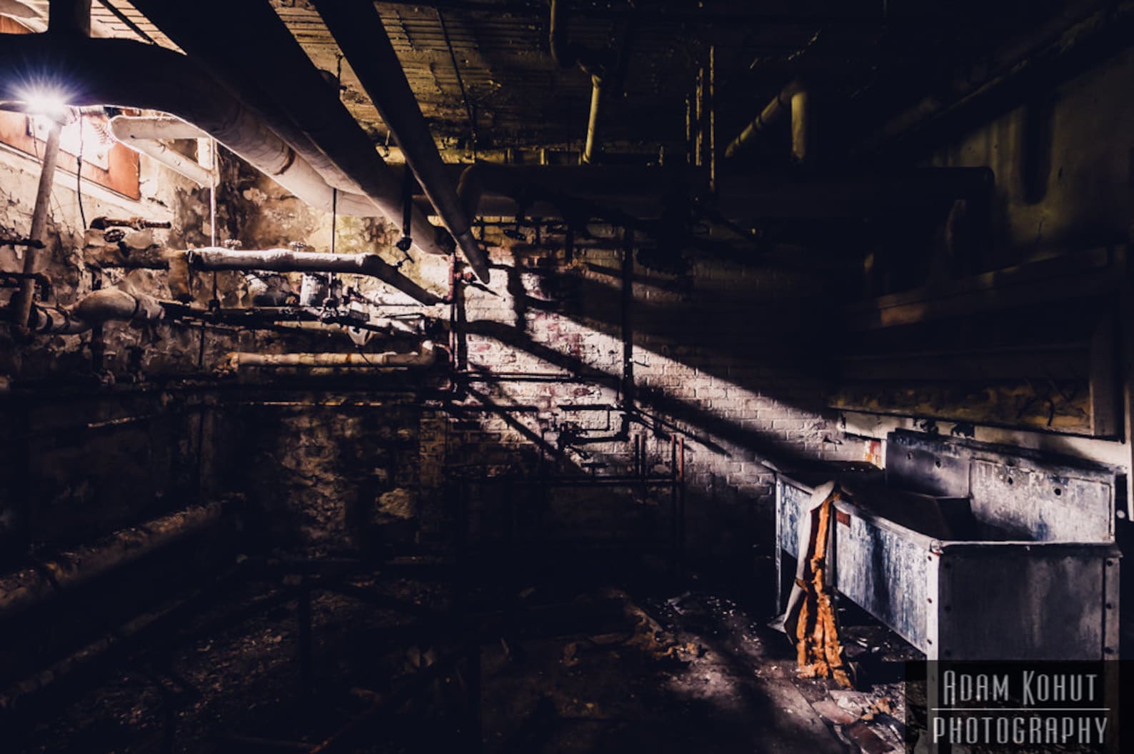 Abandoned Morgue Basement - New York - Urban Decay, Dystopian Photo ...