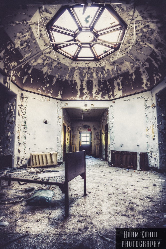 Abandoned Hospital Wing. Urbex, Urban Decay Photography - Etsy
