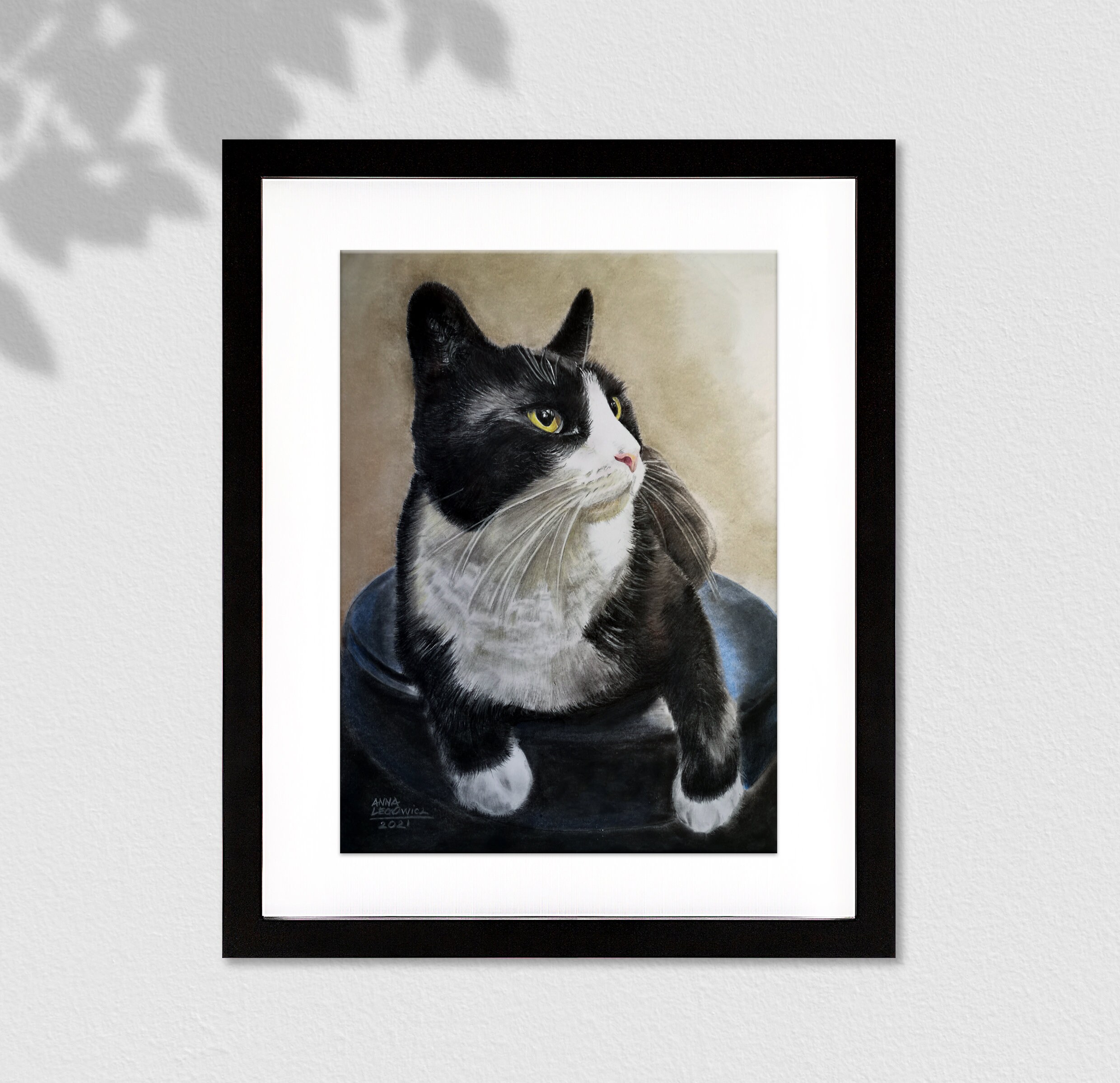 Custom Animal Drawing by Using Pit Pastel Pencils Faber - Etsy
