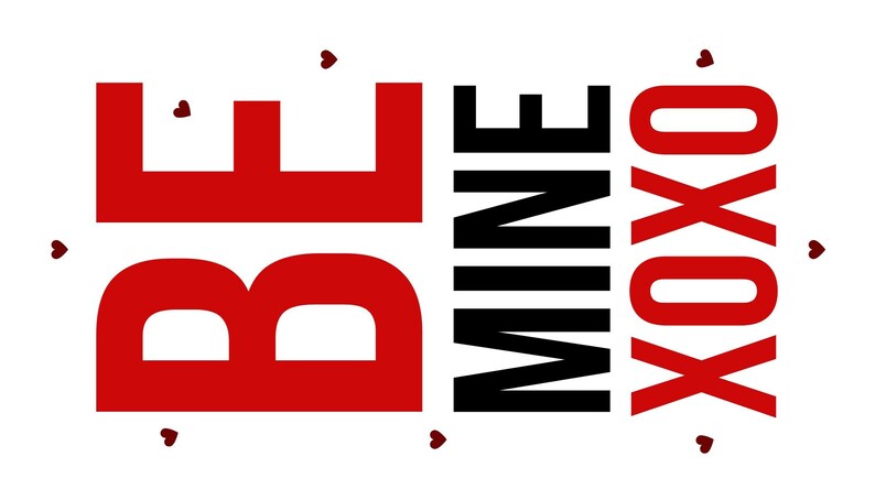 Be Mine Valentines Day Tag Printable - Etsy