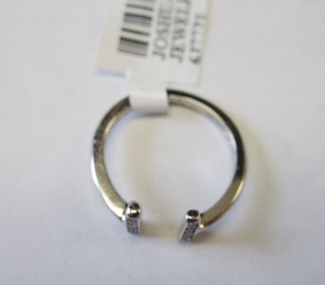 14K Gold Diamond Open Knuckle Pinky Midi Ring 6J7721 - Etsy