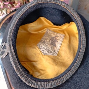 Genuine Vintage 1950's Vrai Basque Beret With Original French Scouting ...