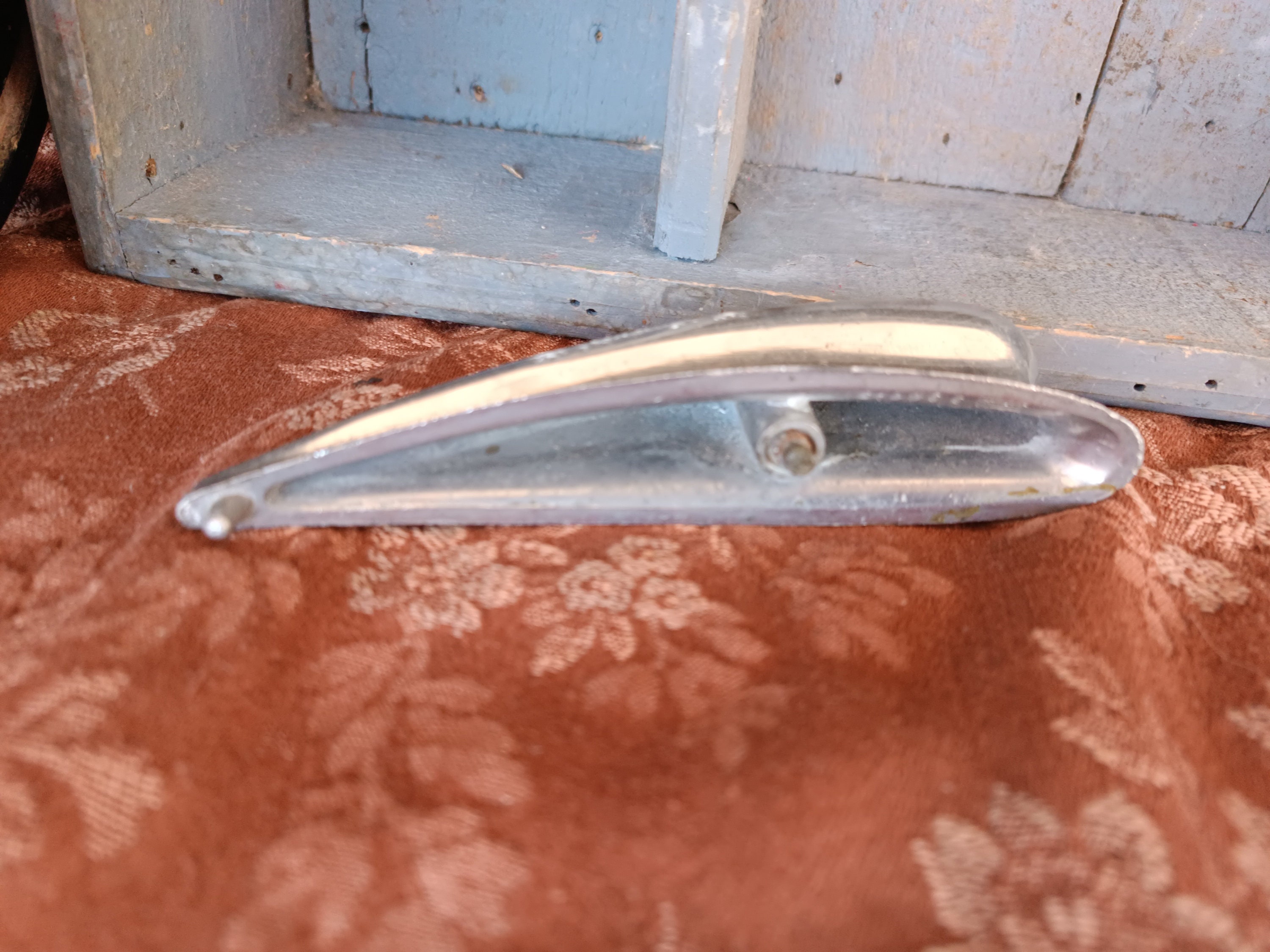 Vintage Chrome Plated Bonnet Hood Trim Mascot Art Deco Era - Etsy