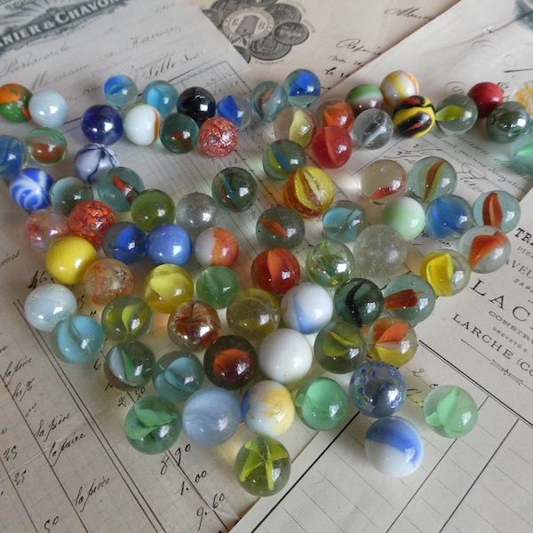 End of the Day Marbles - Etsy