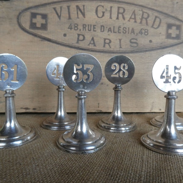 Vintage Table Number - Etsy
