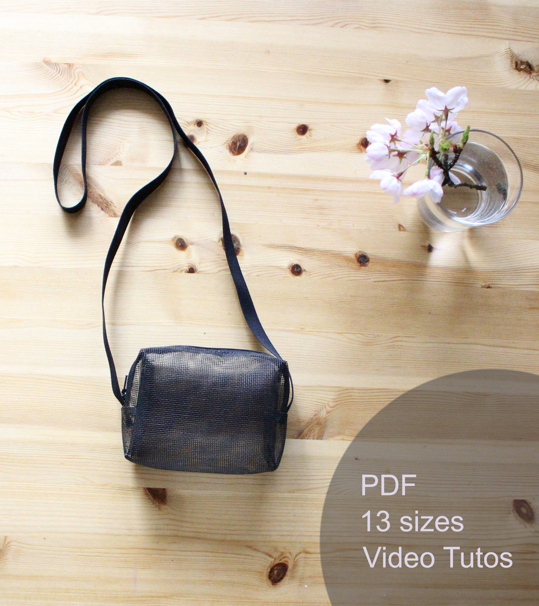PDF Pattern for Cute, Easy DIY Pouch, Zipper Pouch, PDF Sewing Pattern ...