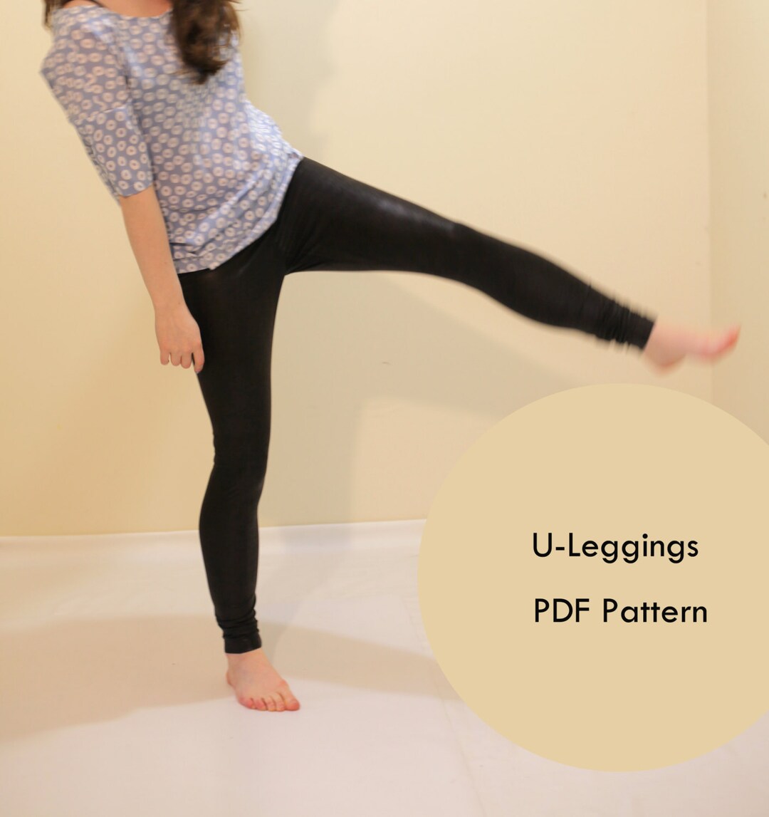 Legging Sewing Pattern; Instant PDF ,woman Pants ; Tights; PDF Sewing ...