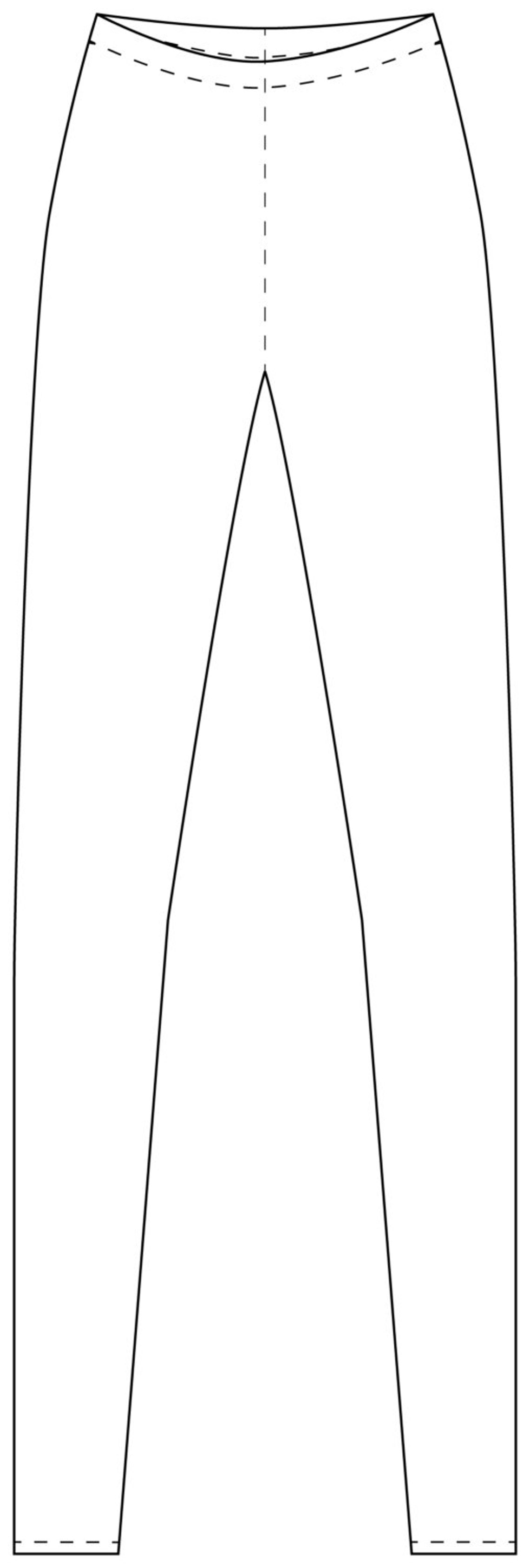 Legging Sewing Pattern; Instant PDF ,woman Pants ; Tights; PDF Sewing ...