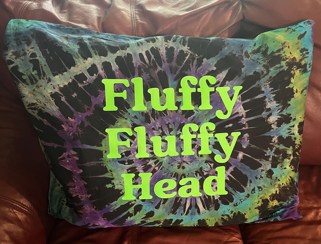 Tie Dyed Mudmee Style Standard Pillowcase. Phish Lyrics From Fluffhead ...