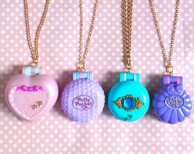 90s Polly Pocket Locket Necklace - Etsy