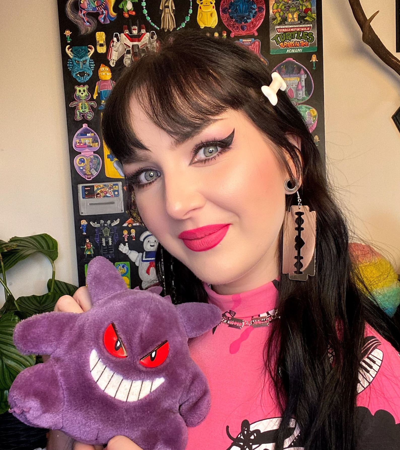 Large Heart Razor Blade Earrings Hook Stud or Clip On - Etsy