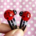 Cute Ladybird Hair Clip - Etsy