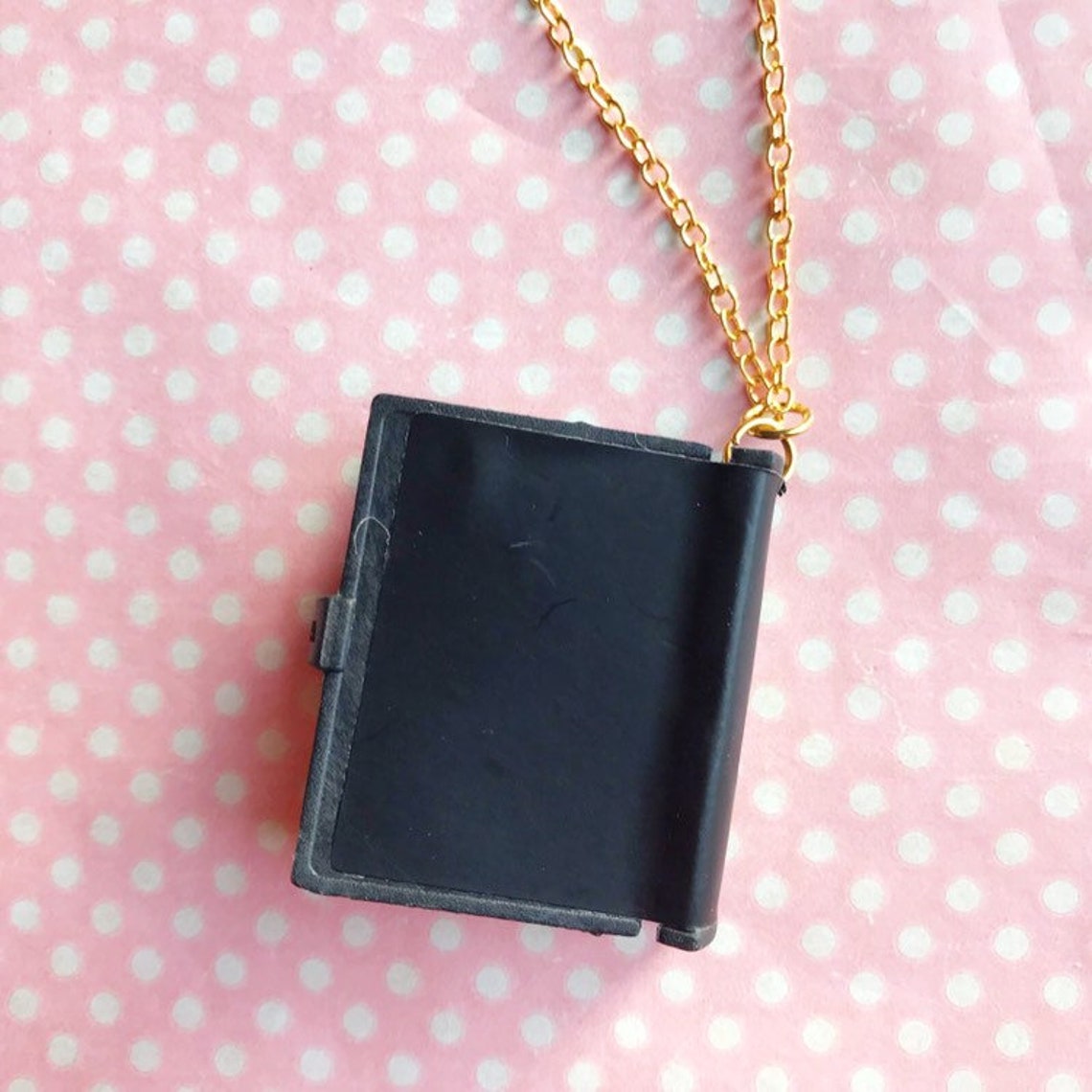 Miniature Readable Holy Bible Necklace or Keychain Keyring | Etsy