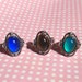 90s Ornate Gemstone Mood Ring - Etsy UK