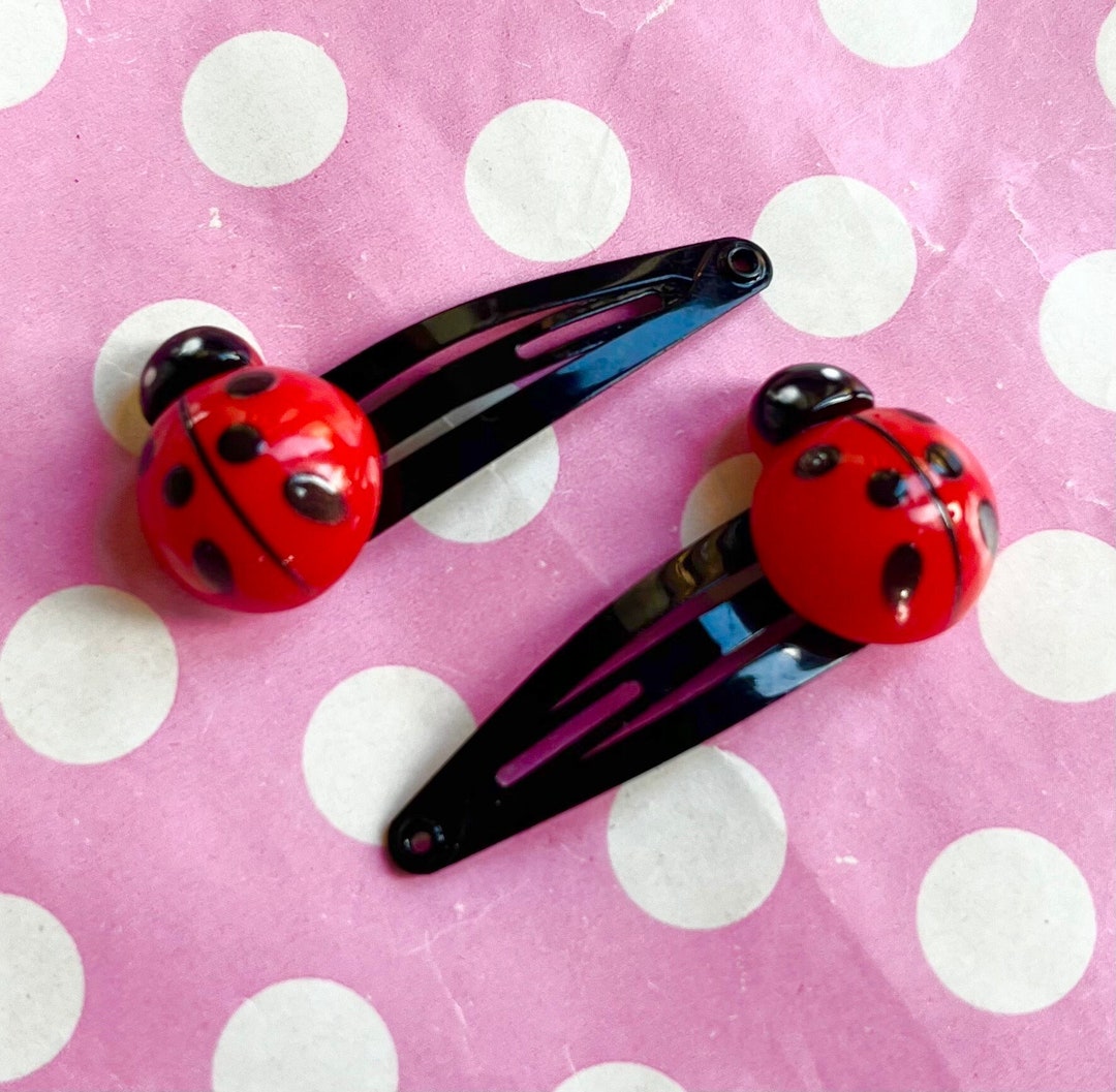 Cute Ladybird Hair Clip - Etsy