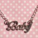 Cute Silver Baby Necklace - Etsy