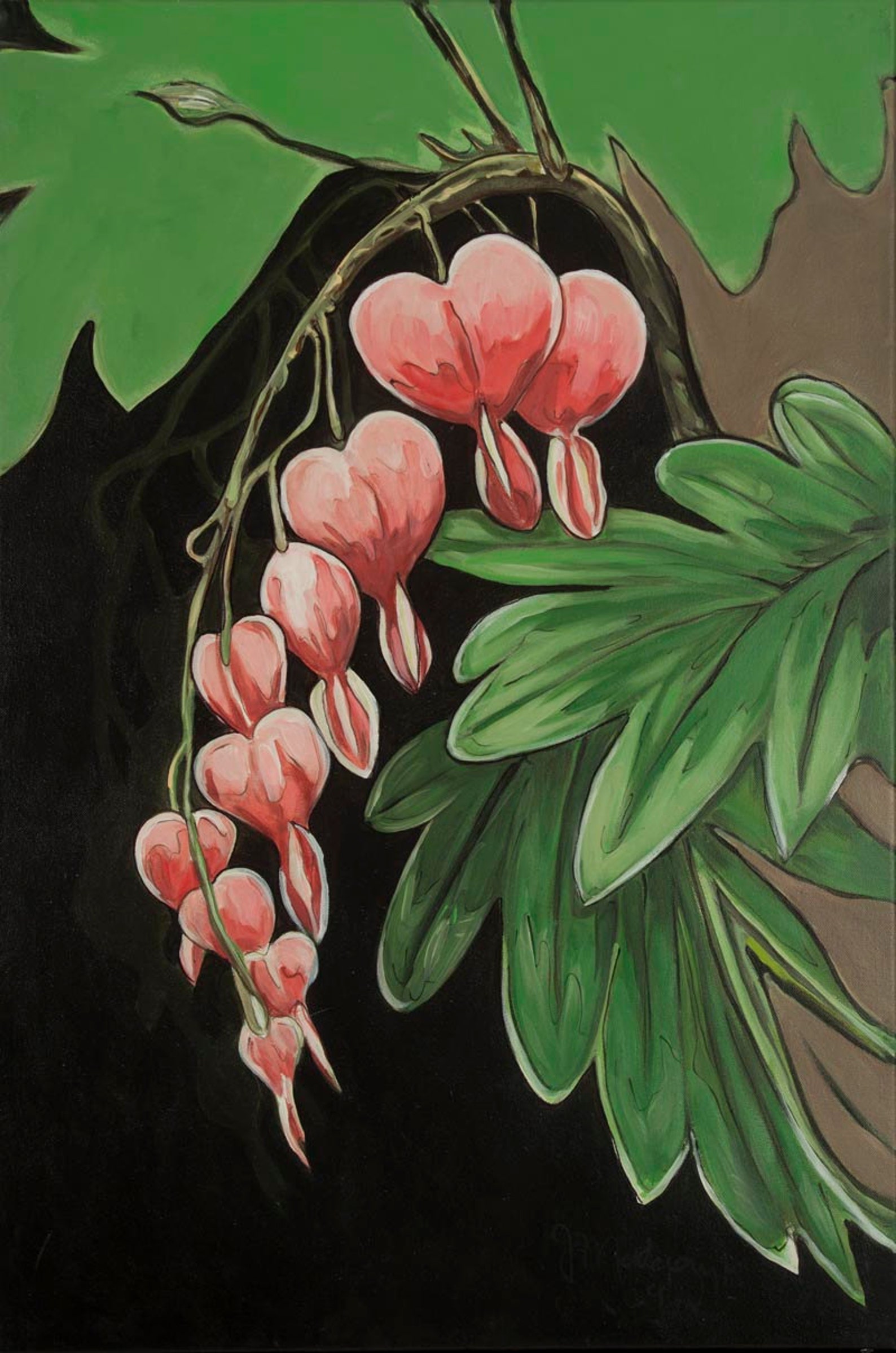 Bleeding Heart # 1, Floral Paintings, Floral Prints, Bleeding Hearts ...