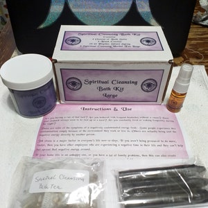 Spiritual Cleansing Bath Kit - Etsy
