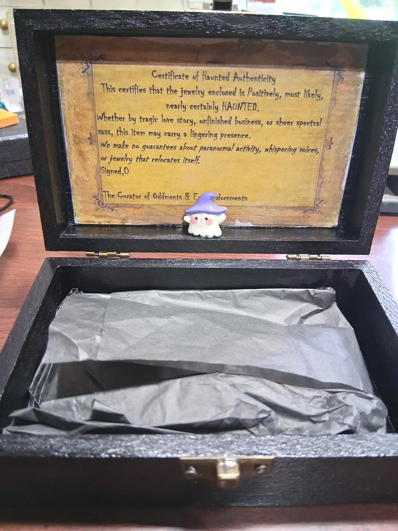 Haunted Jewelry Box - Etsy