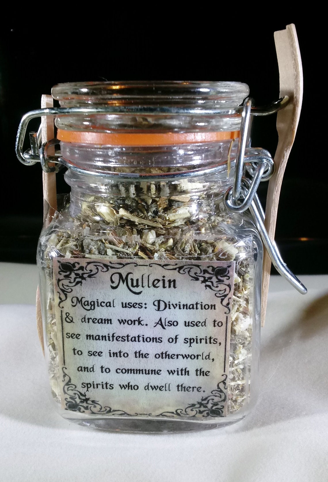 Mullein Herb & Jar - Etsy