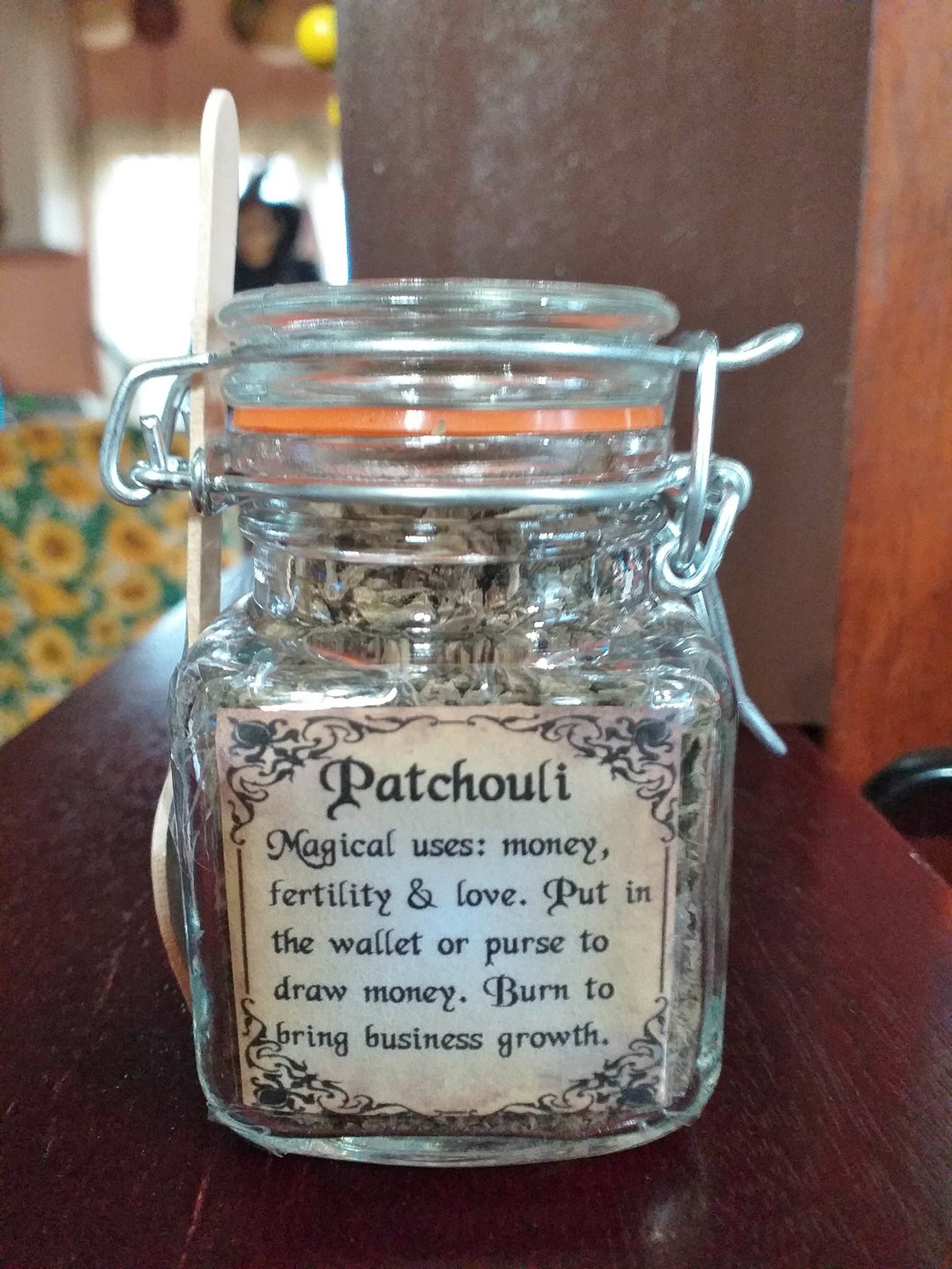 Patchouli Herb And Jar Etsy