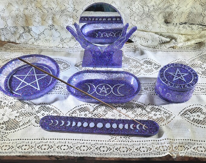 Amethyst Dreams Altar Set - Etsy