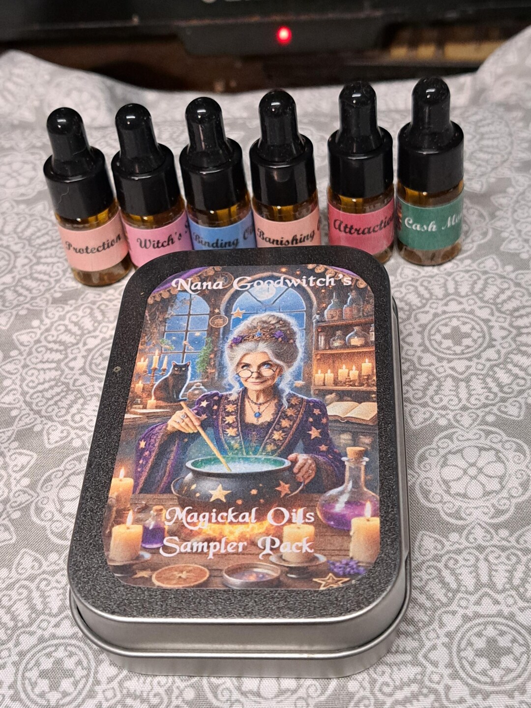 Nana Goodwitch's Magickal Oils Sampler Pack - Etsy