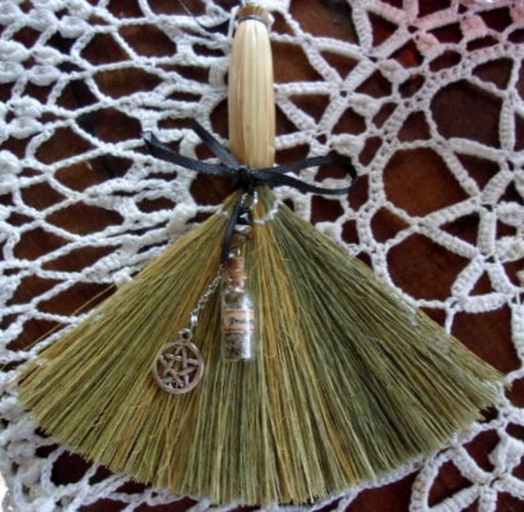 Broom Protection Charm - Etsy
