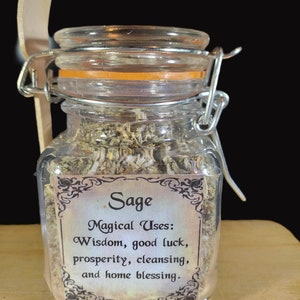 Sage Herb & Jar - Etsy