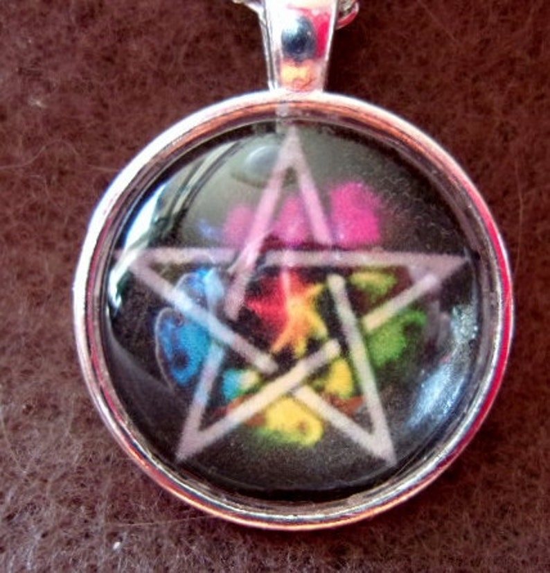 Cosmic Rainbow Pentacle - Etsy