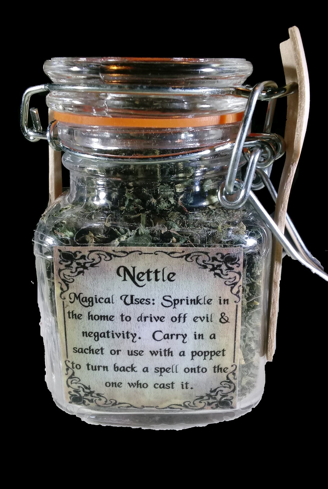 Nettle Herb & Jar - Etsy