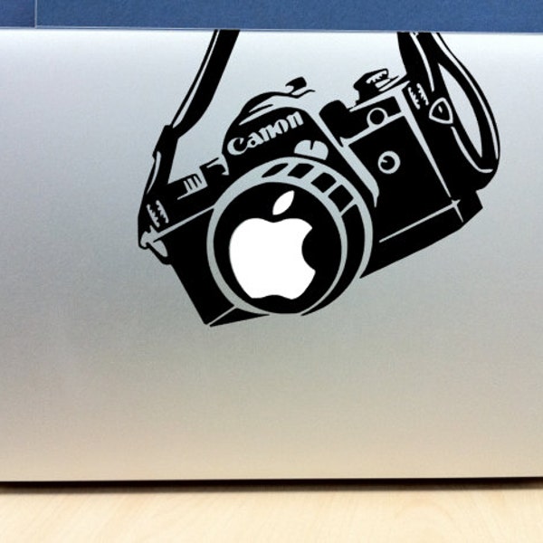 Camera MacBook Decal - Etsy