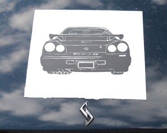 Nissan Gt-r, Gtr, Nissan Skyline R34, Drift, Jdm, Car Drawing, Skyline ...
