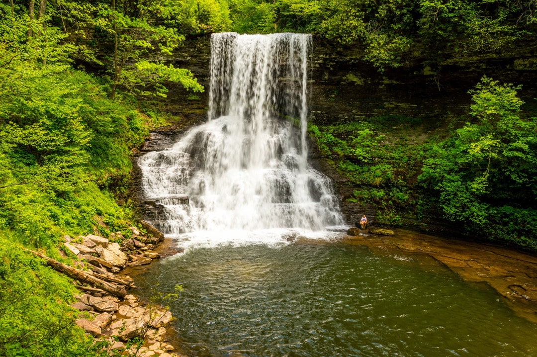 Cascade Falls, Waterfall, Cascades National Recreation Trail, Hiking ...