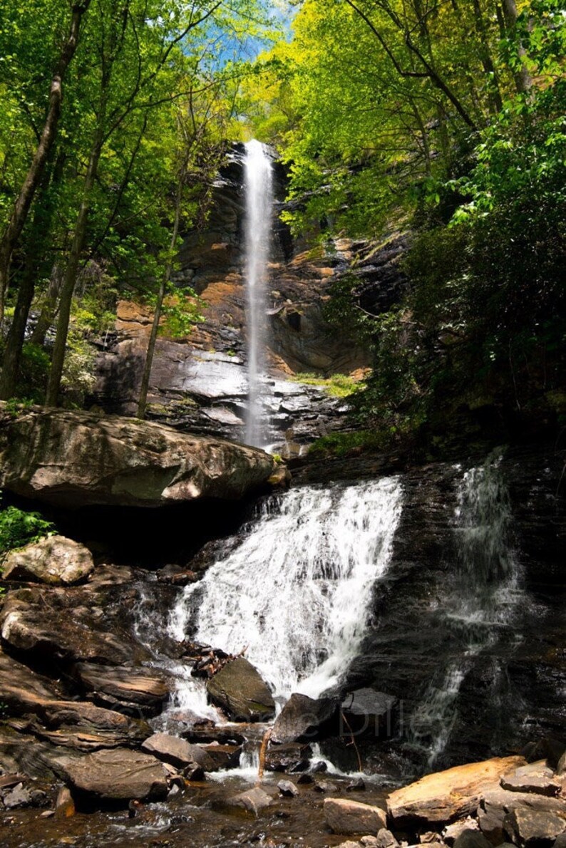 Rainbow Falls, SC, Jones Gap State Park, Mountain Rest,waterfalls ...
