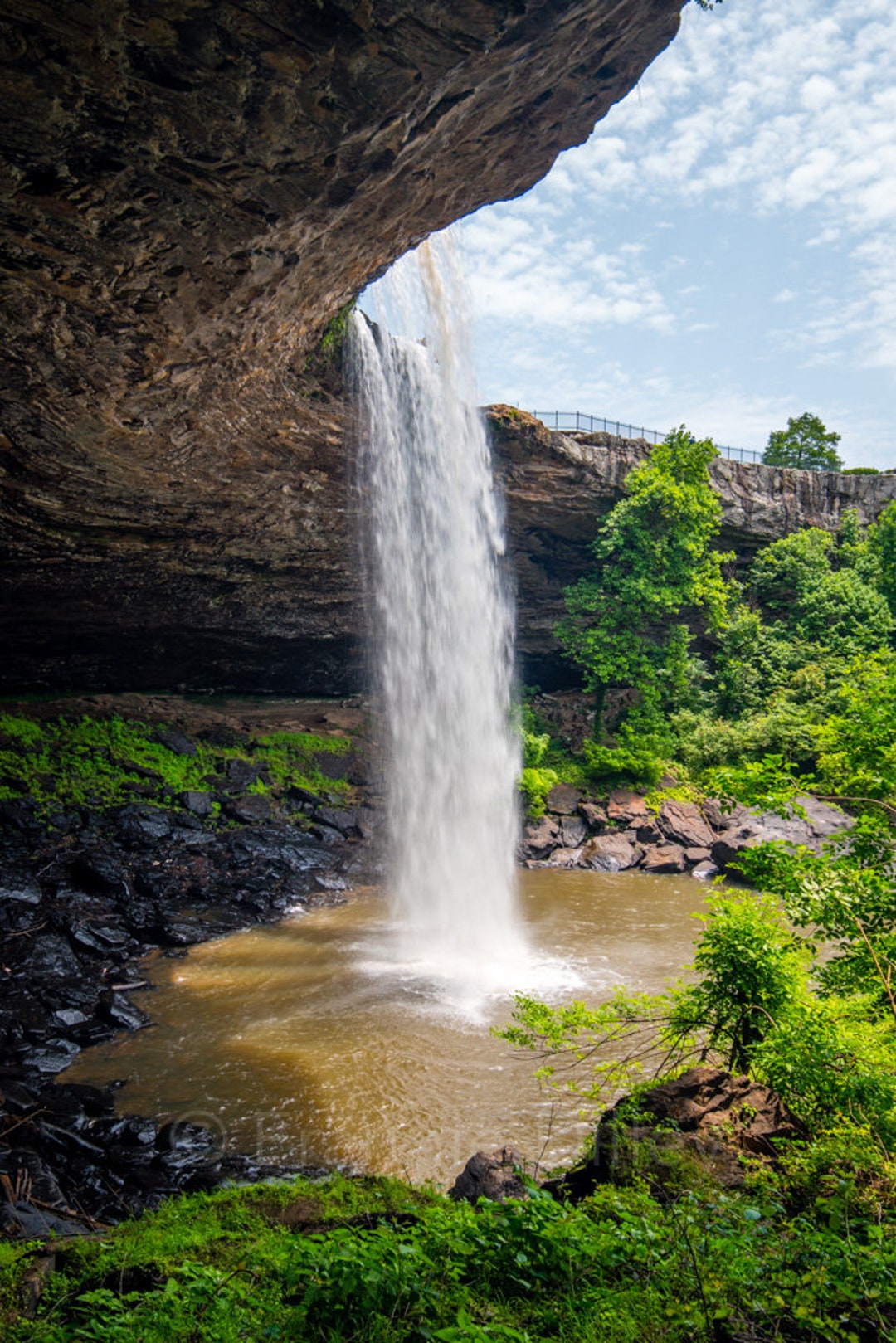 Noccalula Falls Park,spring,waterfalls,gadsden,alabama,black Creek ...