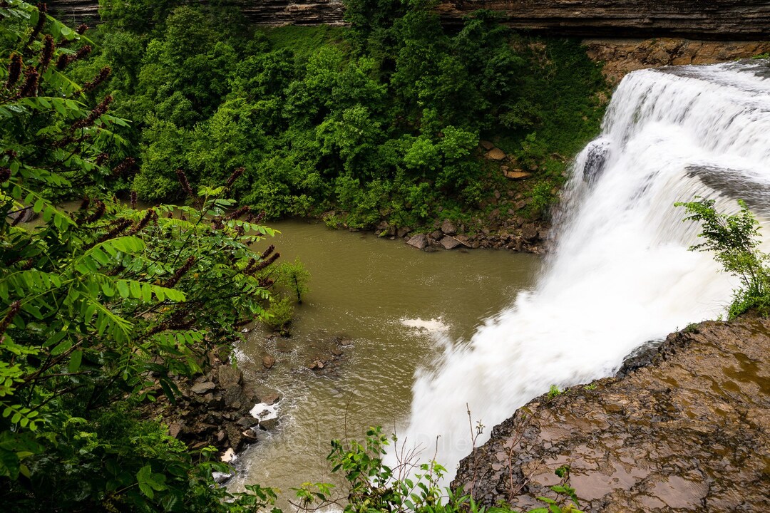 Burgess Falls State Park Sparta Tennessee Waterfall Home Decor ...