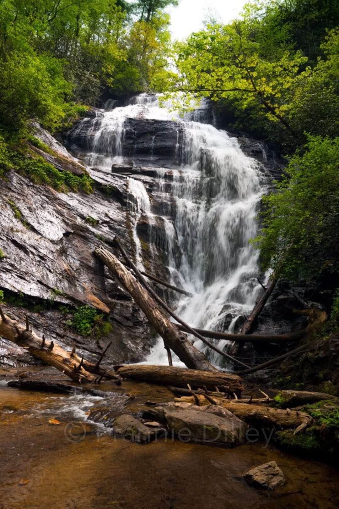 King Creek Falls, Mountain Rest, SC, Burrells Ford, Chattooga River ...