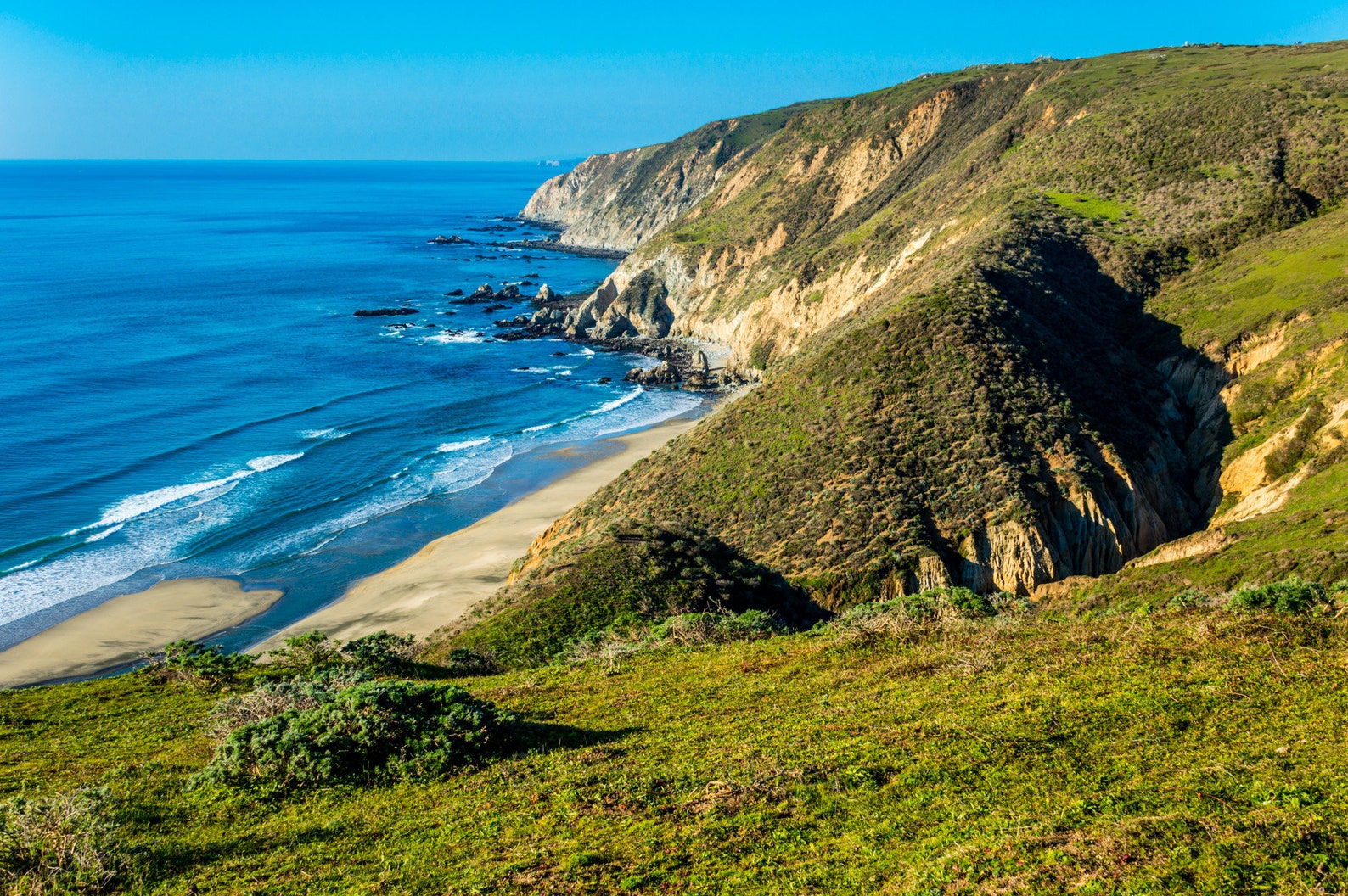 Point Reyes National Seashore, Olema, Tocaloma, California, Hwy 1 ...