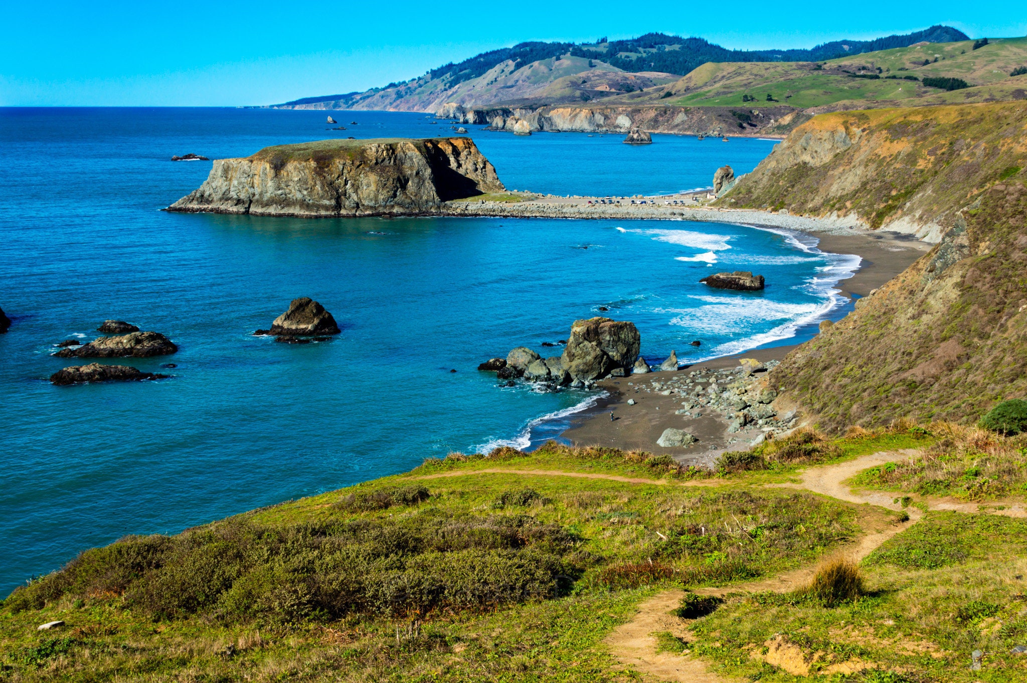 Goat Rock Beach, Jenner, California, Hwy 1, Beach, Photograph, Hiking ...
