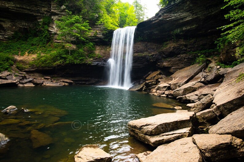 Greeter Falls, Waterfalls, Altamont, Tennessee, Savage Gulf State Park ...