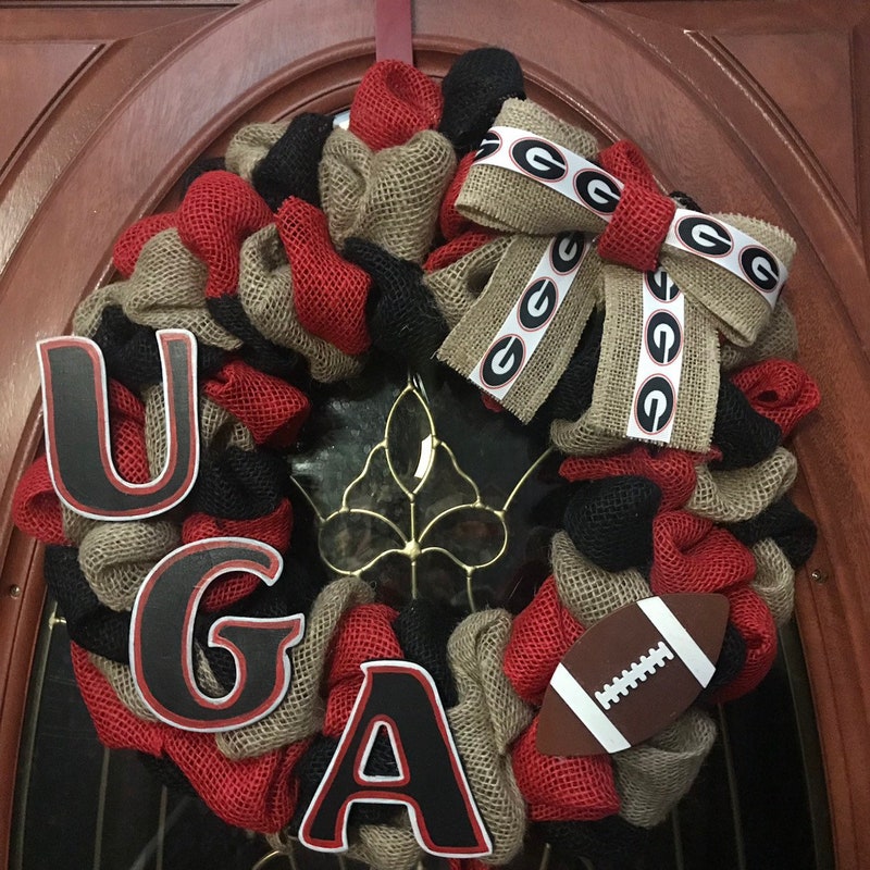 Uga Wreath - Etsy
