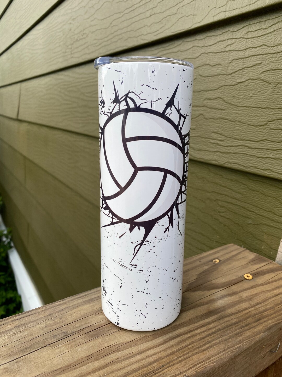 Volleyball 20 Ounce Tumbler, Volleyball Cup, Personalized Cup, Gift ...