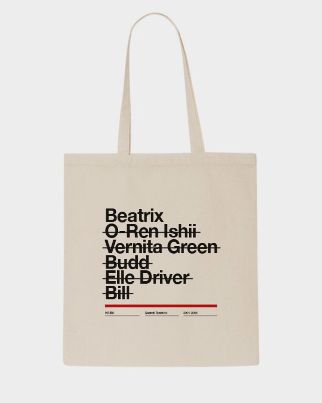 Kill Bill Quentin Tarantino Cotton Organic Bag Bolsa - Etsy