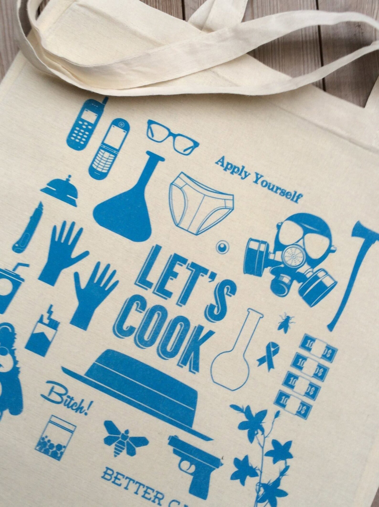 Bolsal let's Cook Heisenberg Breaking Bad - Etsy